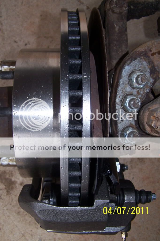 14" front disk conversion | Pirate 4x4