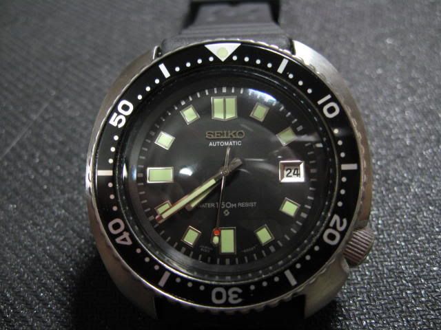 SOLD: SEIKO DIVER 6309-7040, MODIFIED 6105 Dial - $175 | WatchUSeek ...