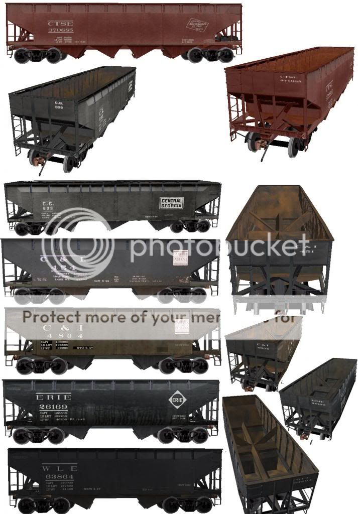 BLW/ZT PRR 1945-55 Set. Progress shots - TrainSim.Com